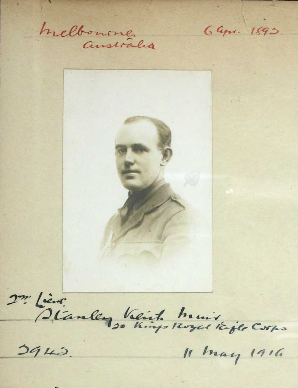 39 – Captain Stanley Keith Muir MC - HistoryFare